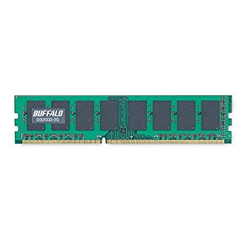(中古品)BUFFALO PC3-10600(DDR3-1333) 対応 240Pin用 DDR3 SDRAM DIMM 2GB D3U1333-2G【メーカー名】バッファロー【メーカー型番】D3U1333-2G【ブランド名】バッファロー【...