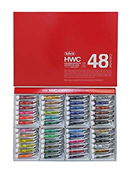 未使用、未開封品ですが弊社で一般の方から買取しました中古品です。一点物で売り切れ終了です。ホルベイン 透明水彩絵具 48色セット W409 5ml(2号)【メーカー名】ホルベイン画材【メーカー型番】W409【ブランド名】ホルベイン画材【商品...