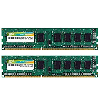 (中古品)シリコンパワー デスクトップPC用メモリ 240Pin DIMM DDR3-1333 PC3-10600 8GB×2枚 永久保証 SP016GBLTU133N22【メーカー名】シリコンパワー【メーカー型番】SP016GBLTU13...