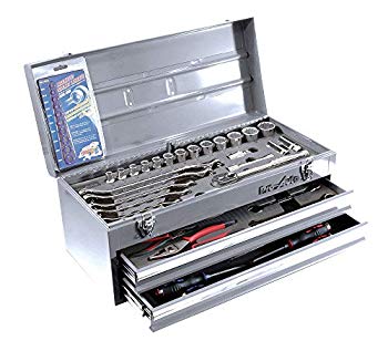 (中古品)Pro-Auto 1/2DR.40PC.ツールキット シルバー TE-440S【メーカー名】スエカゲツール【メーカー型番】TE-440S【ブランド名】スエカゲツール【商品説明】Pro-Auto 1/2DR.40PC.ツールキット ...