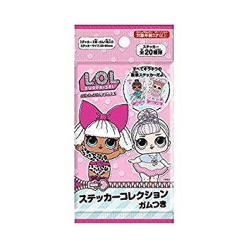 未使用、未開封品ですが弊社で一般の方から買取しました中古品です。一点物で売り切れ終了です。(中古品)L.O.L.サプライズ! ステッカーコレクションガムつき 20個入 食玩・ガム(L.O.L.サプライズ!)【メーカー名】エンスカイ(ENSK...