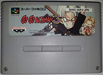 (中古品)GO GO ACKMAN3【メーカー名】バンプレスト【メーカー型番】【ブランド名】バンプレスト【商品説明】GO GO ACKMAN3スーパーファミコン用ソフトお届け：受注後に再メンテ、梱包します。到着まで3日〜7日程度とお考え下さ...