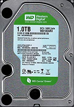 (中古品)Western Digital wd10earx-00?N0yb0?1tb DCM : hannhtjmgb【メーカー名】Western Digital【メーカー型番】WD10EARX【ブランド名】WESTERNDIGITAL【商...