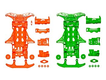 (中古品)タミヤ ミニ四駆特別企画商品 VS 蛍光カラーシャーシセット オレンジ・グリーン 95355【メーカー名】タミヤ(TAMIYA)【メーカー型番】95355-000【ブランド名】タミヤ(TAMIYA)【商品説明】タミヤ ミニ四駆特別...