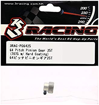 (中古品)3レーシング 3RAC-PG6425 64ピッチピニオンギア25T (スリーレーシング)【メーカー名】3レーシング【メーカー型番】3RAC-PG6425【ブランド名】3レーシング(3RACING)【商品説明】3レーシング 3RAC...