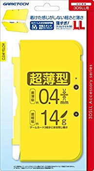 【状態　非常に良い】3DSLL用本体保護カバー『薄すぎ!スリムシェル3DLL (イエロー) 』【メーカー名】ゲームテック【メーカー型番】【ブランド名】ゲームテック【商品説明】3DSLL用本体保護カバー『薄すぎ!スリムシェル3DLL (イエロ...