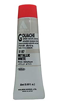 ホルベイン アクリラガッシュ メタリックホワイト D187 20ml(6号)【メーカー名】ホルベイン工業【メーカー型番】D187【ブランド名】ホルベイン画材【商品説明】ホルベイン アクリラガッシュ メタリックホワイト D187 20ml(6...