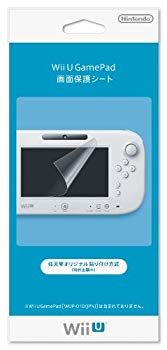 【状態　非常に良い】Wii U GamePad画面保護シート (WUP-A-SHAA)【メーカー名】任天堂【メーカー型番】【ブランド名】任天堂【商品説明】Wii U GamePad画面保護シート (WUP-A-SHAA)Wii U Game...
