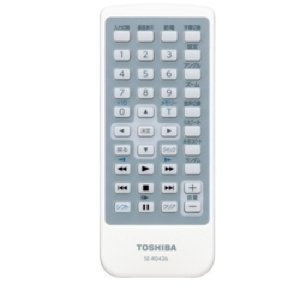 (中古品)東芝（純正）ポータブルDVD用リモコン SE-R0426 (適合機種：SD-P77S)【メーカー名】東芝【メーカー型番】【ブランド名】【商品説明】東芝（純正）ポータブルDVD用リモコン SE-R0426 (適合機種：SD-P77S...