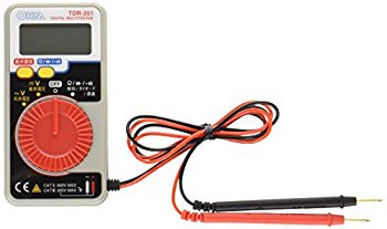 未使用、未開封品ですが弊社で一般の方から買取しました中古品です。一点物で売り切れ終了です。(中古品)OHM デジタルマルチテスター TDR-201 (09-2002)【メーカー名】オーム電機【メーカー型番】TDR-201【ブランド名】オーム...