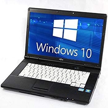 （中古品）富士通 LIFEBOOK FMV-A561 中古 パソコン ノートパソコン 高速Corei5 2.50GHz メモリ4GB HDD250GB DVDマルチドライブ 無線LAN付 キングソフトOffice Windows10 Hom...