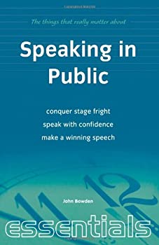 【中古】Speaking in Public: The Things That Really Matter About (Essentials) [洋書]【メーカー名】How to Books Ltd【メーカー型番】Bowden, John...