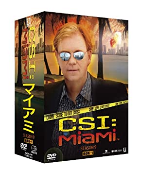 【中古】CSI：マイアミ シーズン9　コンプリートDVD BOX-1【ジャンル】アメリカのTVドラマ【Brand】角川書店 (映像)【Contributors】デヴィッド・カルーソ: Actor; エミリー・プロクター: Actor; アダ...