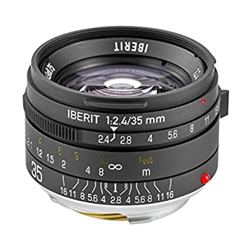 【中古】(未使用・未開封品)KIPON 単焦点レンズ IBERIT (イベリット)?35mm f / 2.4レンズfor LEICA ライカMマウント Frosted Black(つや消し ブラック)【ジャンル】カメラ用交換レンズ【Bran...