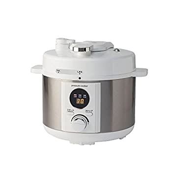 【中古】電気圧力鍋 2.0L 【簡単ほったらかし調理】50種類のレシピ付 LIVCETRA LPCT20W【ジャンル】電気圧力鍋【Brand】アルファックス・コイズミ【Contributors】【商品説明】電気圧力鍋 2.0L 【簡単ほった...