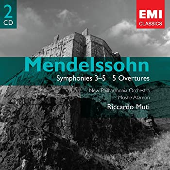 【中古】【非常に良い】Symphonies Nos 3 4 & 5 / Overture (Bril) [CD]【メーカー名】0【メーカー型番】0【ブランド名】Felix Mendelssohn,Riccardo Muti,New Phil...