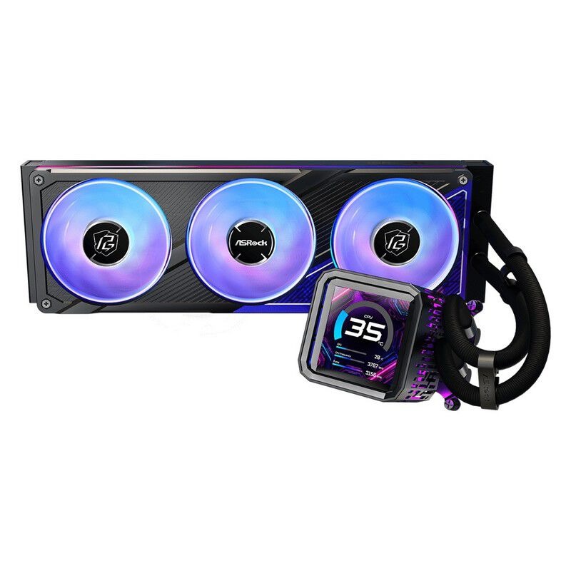 ■製品仕様・回転数：0 - 2400 ± 10% RPM・外形寸法：ラジエーター：(L)397 x (W)120 x (H)32 mmウォーターブロック：(L)100.4 x (W)86 x (H)107.6 mmラジエーターファン：(L)...