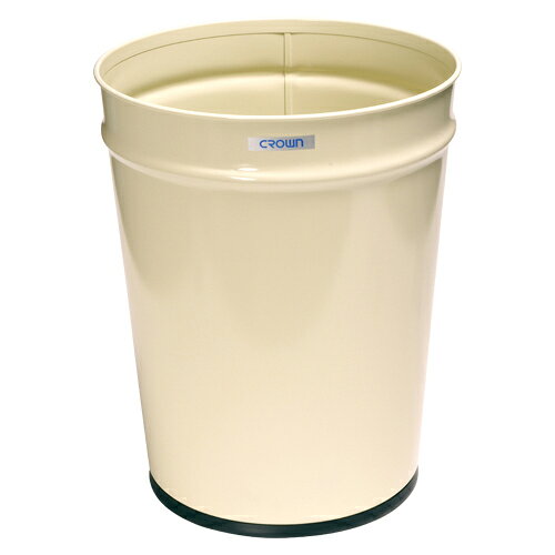 ●入数：1個●容量：15.5l●外寸：径273(底220)×高345mm●重量：1100g●材質：底サッシュ＝PVC/スチール製●JANコード：4953349042322※商品コード：05426（1）クラウン　屑入れ　容量：8．5l（黒）（...