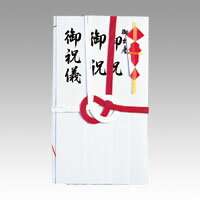 ●ふろしき折りタイプ●入数：1枚●本体サイズ(mm)：縦185×横105●赤白7本斜折●中袋付●短冊：3種類(御祝，御祝儀，御出産御祝)●主に関西地方向け●JANコード：4902850319423※商品コード：20443（1）マルアイ　一般...