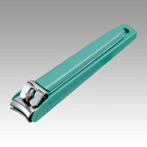 ●爪が飛ばないカバー付き。●きれいなパステルカラーの爪切りです。●入数：1個●外寸：幅19×長108×厚17mm●重量：60g●材質：クロ-ムメッキ，刃物鋼，ABS，PP製●JANコード：4965054980035※商品コード：73685（...