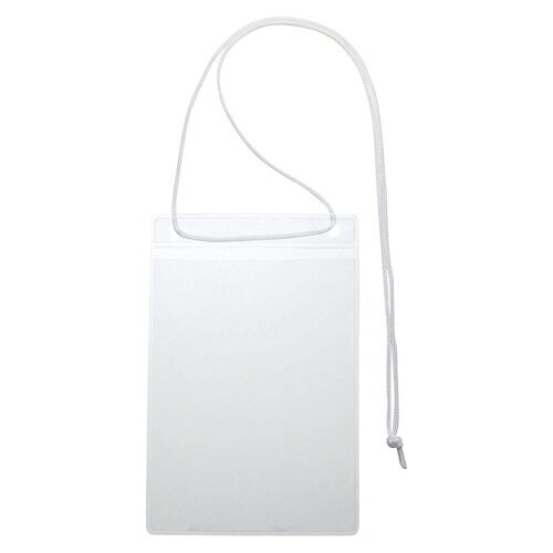 ●ちょっとしたイベントから大量に使用する展示会に最適。●各種イベントの招待状、ハガキサイズがそのまま入ります。●中紙なし●入数：10枚●ストラップ長：100cm●材質：表示面＝PO，紐＝PET●付属品：中紙付●JANコード：49701160...