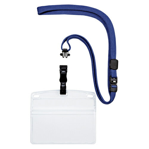 ●名刺よりのひと回り大きいワイドタイプ。●チャック式で水やホコリが入りません●安全パーツ・長さ調整機能付き。●ストラップのケースへの取り付けはフック式で簡単取り付けで外れにくいタイプです。●強力クリップで胸ポケットにしっかり固定ができます。...