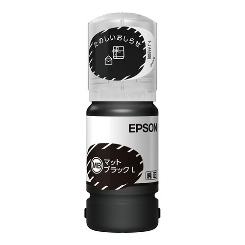 ●マットブラック●45ml●パッケージ：ケンダマ●入数：1個●インク色：マットブラックLサイズ　45ml●対応機種：EW-M752T●種別：純正●パッケージサイズ(mm)：41×41×163●パッケージ重量(g)：90●JANコード：498...