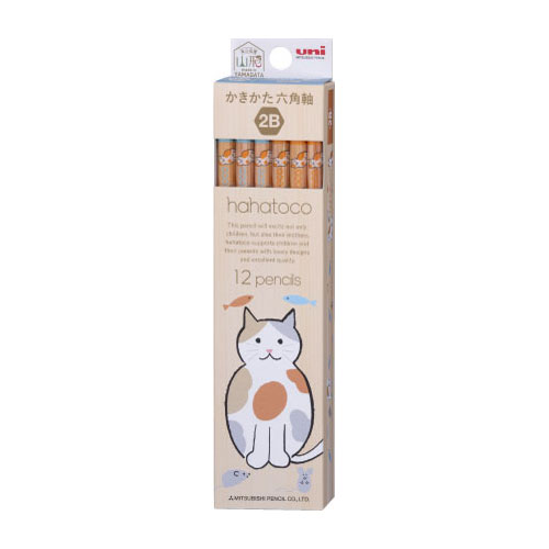●入数：1ダース●軸色：キャット水色＆キャット橙色●硬度：2B●JANコード：4902778281505※商品コード：157-02691