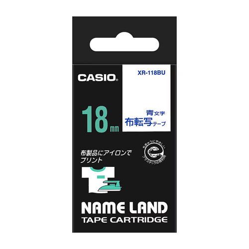 ●名前つけなどに便利な布転写テープ。●入数：1巻5m●幅：18mm●JANコード：4971850123996※商品コード：12866