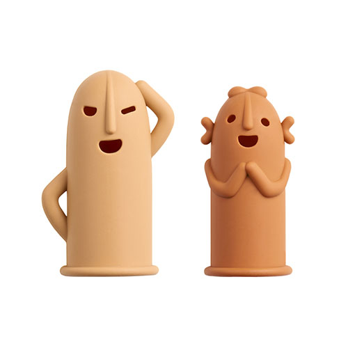 ●本商品は「分納」商品となります。他の商品と同梱での発送は出来かねますので、ご了承ください。●事務作業の定番である指サックとしての役割だけでなく、デスクなどに飾っても楽しい●はにわの形の指サック、『はにさっく』。●外れにくいキャップタイプで...