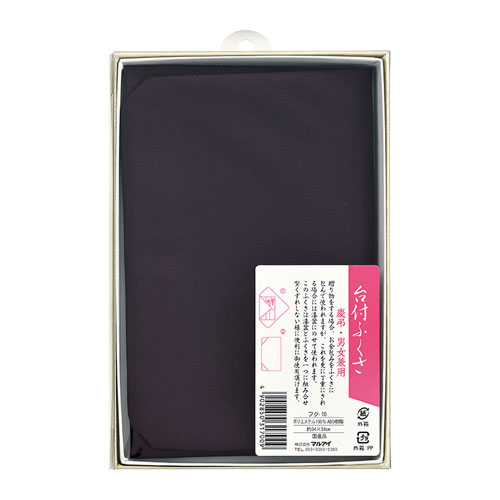 ●おつきあいの基本マナー●入数：1枚●本体サイズ(mm)：縦190×横120●展開寸法：340×340mm●台色：表/裏 赤/緑●材質：ふくさ＝ポリエステル100％，台＝ABS樹脂●JANコード：4902850317009※商品コード：20451