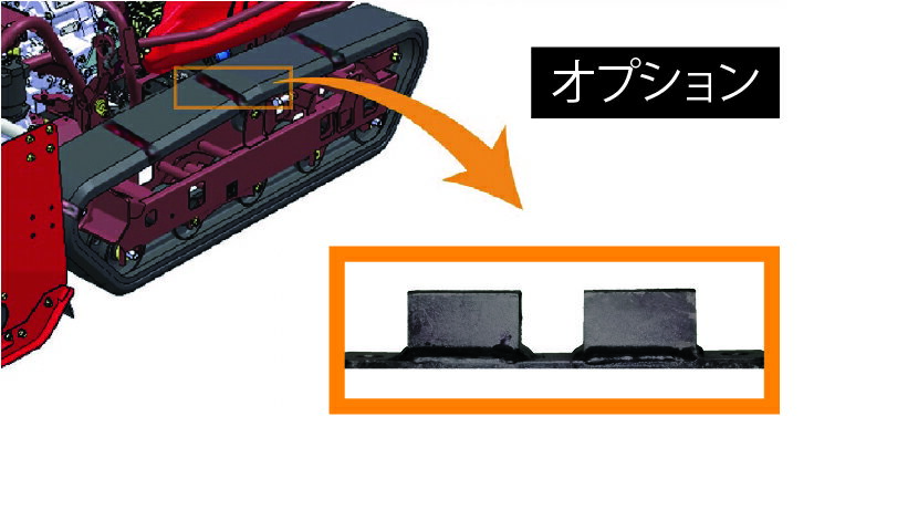 傾斜に特化したラジコン式草刈機！ “危険な草刈りはアタシにお任せ！” 鉄道沿線や高速道路の法面などの急傾斜地に特化したラジコン式草刈機『アラフォー傾子（CG271）』。 傾斜の草刈作業は危険を伴い、重労働です。加えて人手不足の問題があり、管...