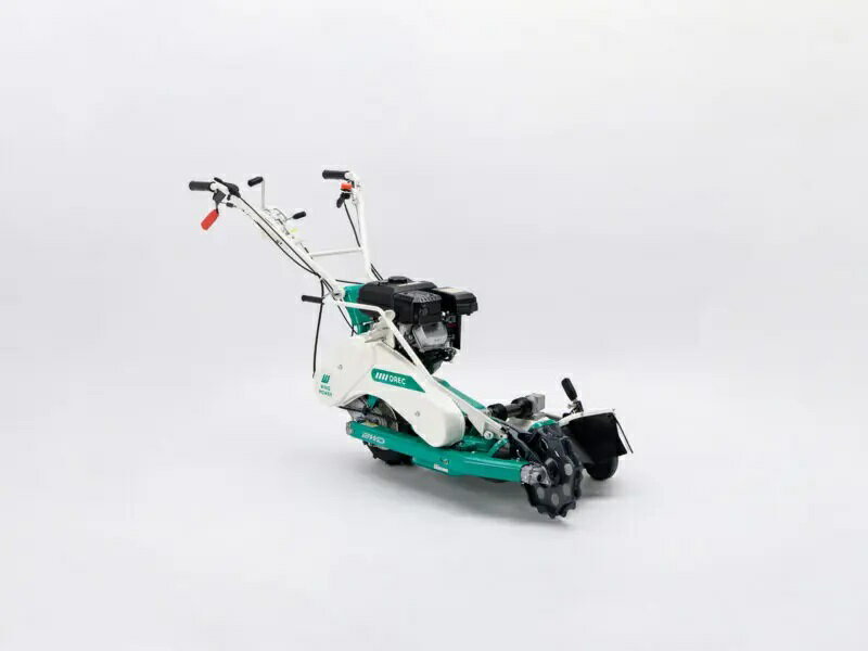 2WD最軽量 コンパクト 2輪駆動により直進性・作業性抜群 6.3馬力ながら刈幅がコンパクトな為、車体が軽く取り回しが良好です ※画像：WM646F