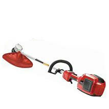 軽量、高性能で使いやすいバッテリー刈払機。26cm3のエンジン式刈払機同等のパワーが特徴です。日本初10”チップ　ソーを標準装備。同じく日本初のダイナミッックSavE（セーブ・イー）機能で、スロットルを好みの回転数にしSavEボタンを押すこ...