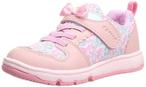 スニーカー・ピンクC 17.0 cm 2E CR C2263・・Color:ピンクCSize:17.0 cm 2E・スニーカー 15~19cm 0.5cm有 女の子 キッズ商品紹介 お子様の足の成長を促進する「キャロット」のキッズシューズで...