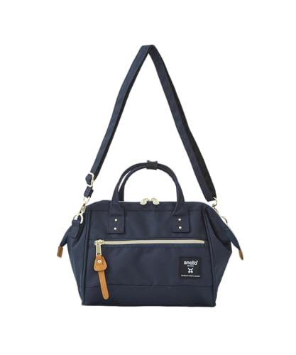 カジュアルネイビー/Free Size/ATH0851Z・Color:ネイビー・ヨコ25×タテ19×マチ9(cm)・ポケット：4・330g・ショルダー紐長さ：62-120cm説明 ペットボトルをリサイクルしたREPREVEにはっ水加工を施し...