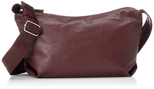 ショルダーバッグバーガンディ/Free Size/LG-F3041Z・Color:バーガンディ・パッケージ個数:1・全長 タテ19cmxヨコ27cmxマチ10cm・ポケットの数:2(外側1/内側1)・重量:220g・ショルダー全長:107c...