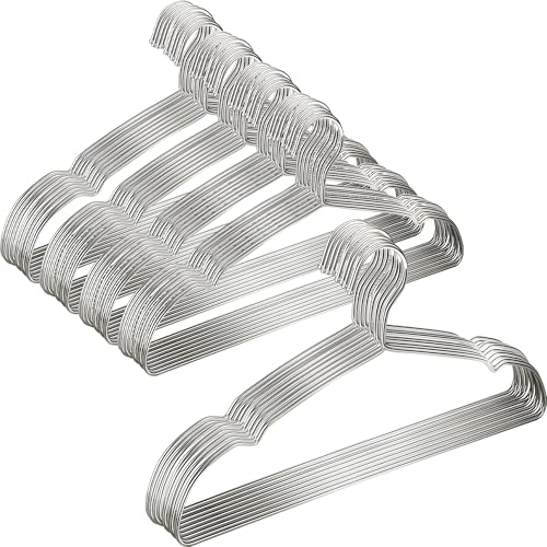 50本組シルバー/50本組/25AB373・Style:50本組・パッケージ個数:1・【もう肩ポコに悩まない】「ステンレスは錆びにくいけれど、干し跡が気になる…」そんなお声に応えて誕生したアーチ型のステンレスハンガー。ハンガーの肩部分が丸み...