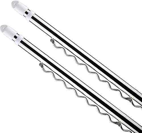 掛け付シルバー/2.80~4.00m/N-7862・Style:掛け付Size:2.80~4.00mColor:シルバー・パッケージ個数:1・製品サイズ:(約)280〜400cm(1本あたり)・製品重量:(約)2.8kg・素材・材質:ステン...