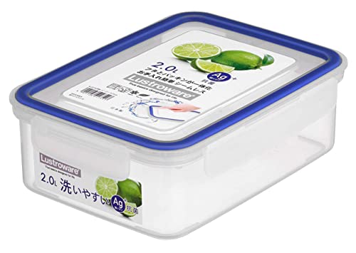 2.0L透明/-/A-2175 BN・Style:2.0L・パッケージ個数:1・フタとパッキンが一体で洗いやすい・抗菌・防汚加工・4点ロックで汁漏れにおい漏れ防止