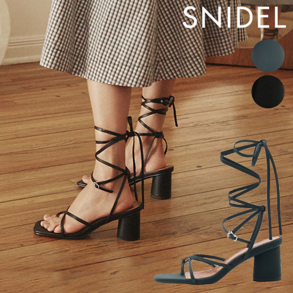 スナイデル SNIDEL 21春コレクション 一部6月中旬予約 レースアップサンダル レディー… | 秋田小町☆のブログ - 楽天ブログ