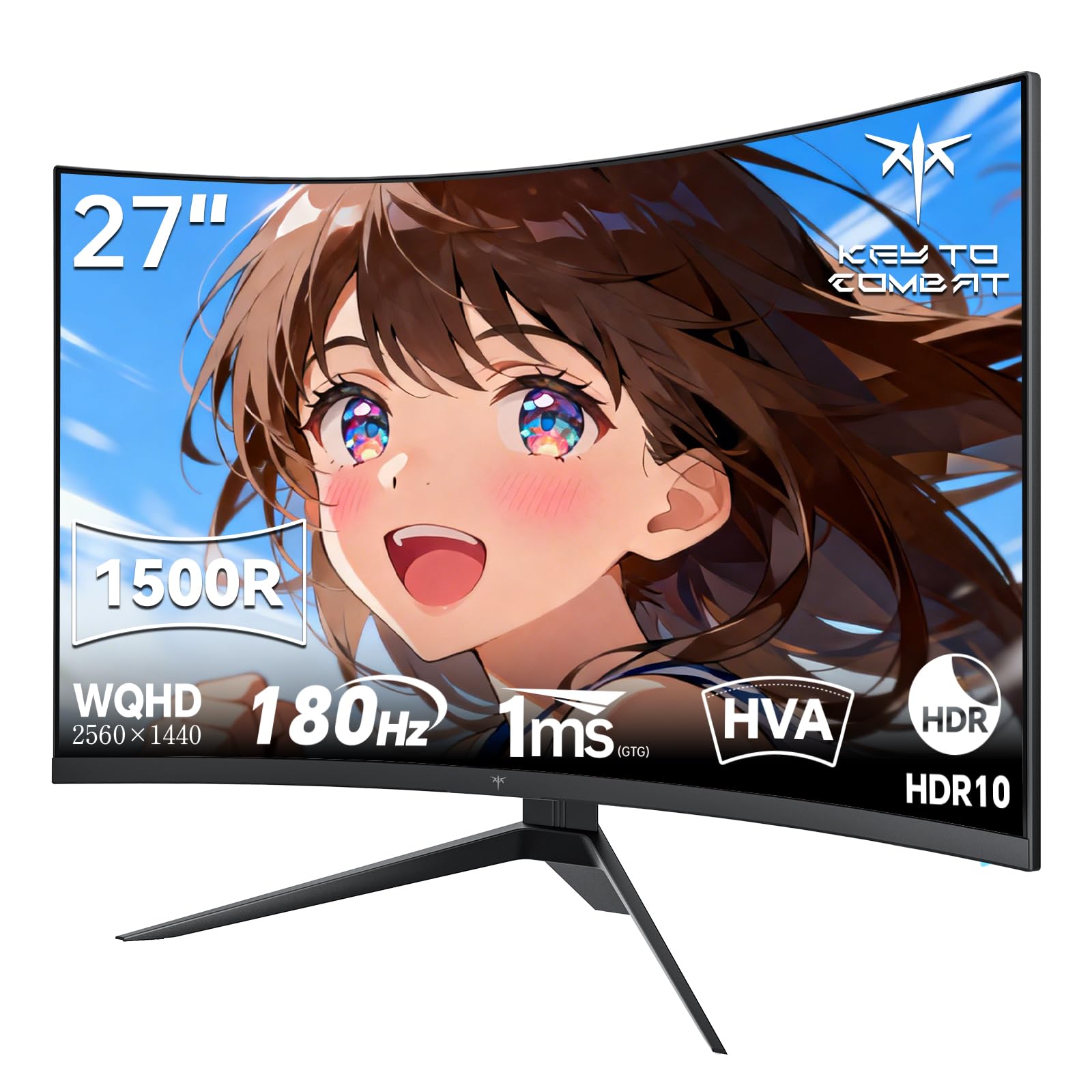 ・【プロゲーマー級の性能】180Hzの超高リフレッシュレートと1ms(MPRT)の超高速応答時間で、最も激しいアクションシーンでもブレのない滑らかな表示を実現。Adaptive Sync互換により、画面の乱れを完全に排除した究極のゲーム体験...