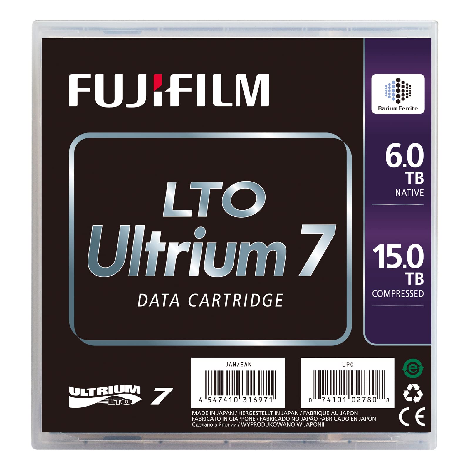 ・富士フイルム製 LTO7 RW データカートリッジ LTO FB UL-7 6.0T J 6.0TB/15.0TB fuji lto7 テープ 富士フイルム lto7 テープ fujifilm lto7 tape 富士フィルム lto7 ...