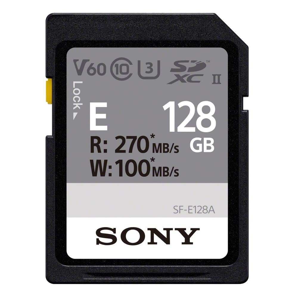 ・128GB・最大読み出し速度270MB/s、最大書き込み速度100MB/s・防水(IPX7準拠)・耐久性(落下、ひねり、挿抜耐久性)・ビデオスピードクラス V604K動画、ハイビジョン動画撮影処理に最適なUHSスピードクラス3に対応 最大...