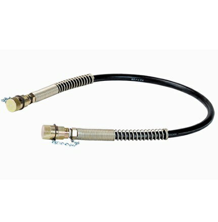 メーカー株式会社ダイキ型番4RJ-2仕様●長さ2m●両端カプラー付圧力：70MPA●ダイキ　油圧ホースカプラー付2M●材質/仕上：ラバー付属品●両端カプラー付使用注意●カプラーの接続は確実にしてください。加圧された状態での接続、取り外しは絶...