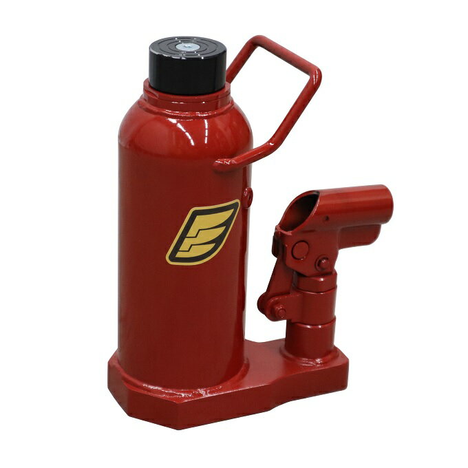 《仕様》●許容荷重：10ton●ストローク：130mm●ヘッドキャップ径：50mm●本体寸法(W×D×H)：100×164×252mm●質量：8.2kg●付属品　・専用操作レバー(ロック機構2本繋ぎ)《特長》●許容荷重10tonの油圧ダルマ...