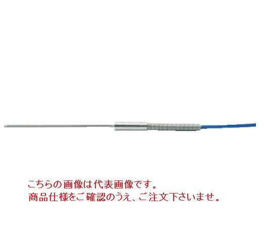 《仕様》●シース径：φ1.0mm●シース長さ：50mm●スリーブ径：φ6.0mm●スリープ長さ：35mm●常用限度：650℃●シース材質：SUS316●測温接点：非接地形●補償導線：ガラス編組被覆※スリーブ部分は 90℃以下でご使用ください...