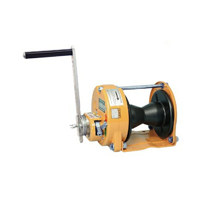 《仕様》●スチール製●ワイヤロープ引張力：4900N(500kgf)●使用ワイヤロープ：φ6mm●ハンドル長さ(有効最大)：250mm●自重(本体+ハンドル)：17.8kg※商品の詳細はメーカーサイトにてご確認ください。 《特長》●ワークを...