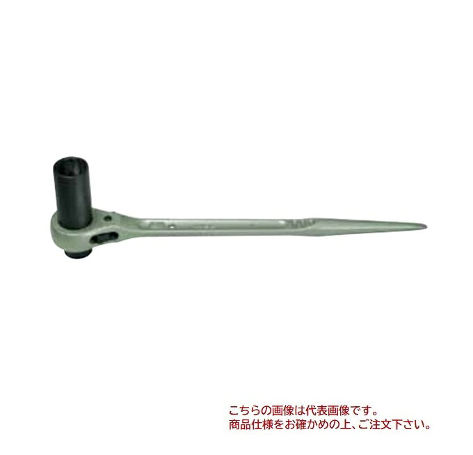 《仕様》●呼び：17X19L●質量(g)： 500《特長》●鉄骨・橋梁・鉄塔工事等に最適。● C型鋼、H型鋼等の深い凹所のネジ締めも可能。【お支払い方法について】●こちらの商品はメーカーからの直送となります。代金引換のお支払い方法はご利用に...