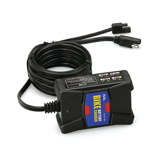 《仕様》●入力電圧：AC100V 50/60Hz●出力電圧：DC14.4V●出力電流(最大)：0.75A●適合バッテリー：DC12V●適合バッテリー容量：2.3Ah〜30Ah(10時間率容量)●消費電力：20W●本体サイズ：63(W)×54...